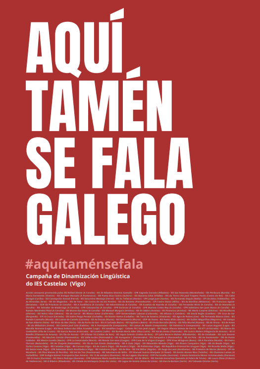 CAMPAÑA "AQUÍ TAMÉN SE FALA" - FOANPAS